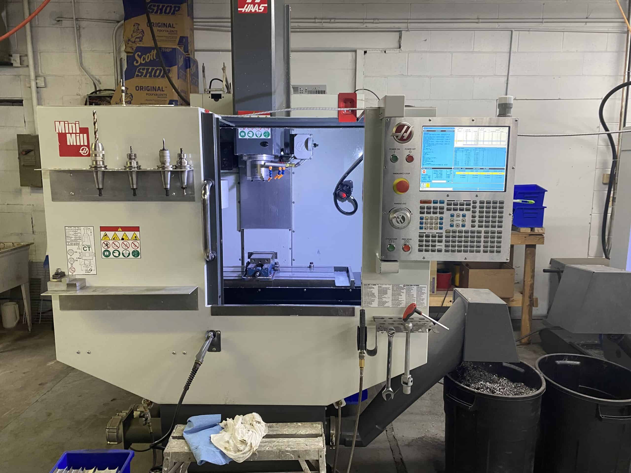 Used Haas Mini Mill - CNC Vertical Machining Center - 8072823