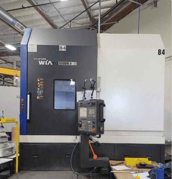Used Hyundai Wia LV-1100RM - CNC Lathe - 8072887