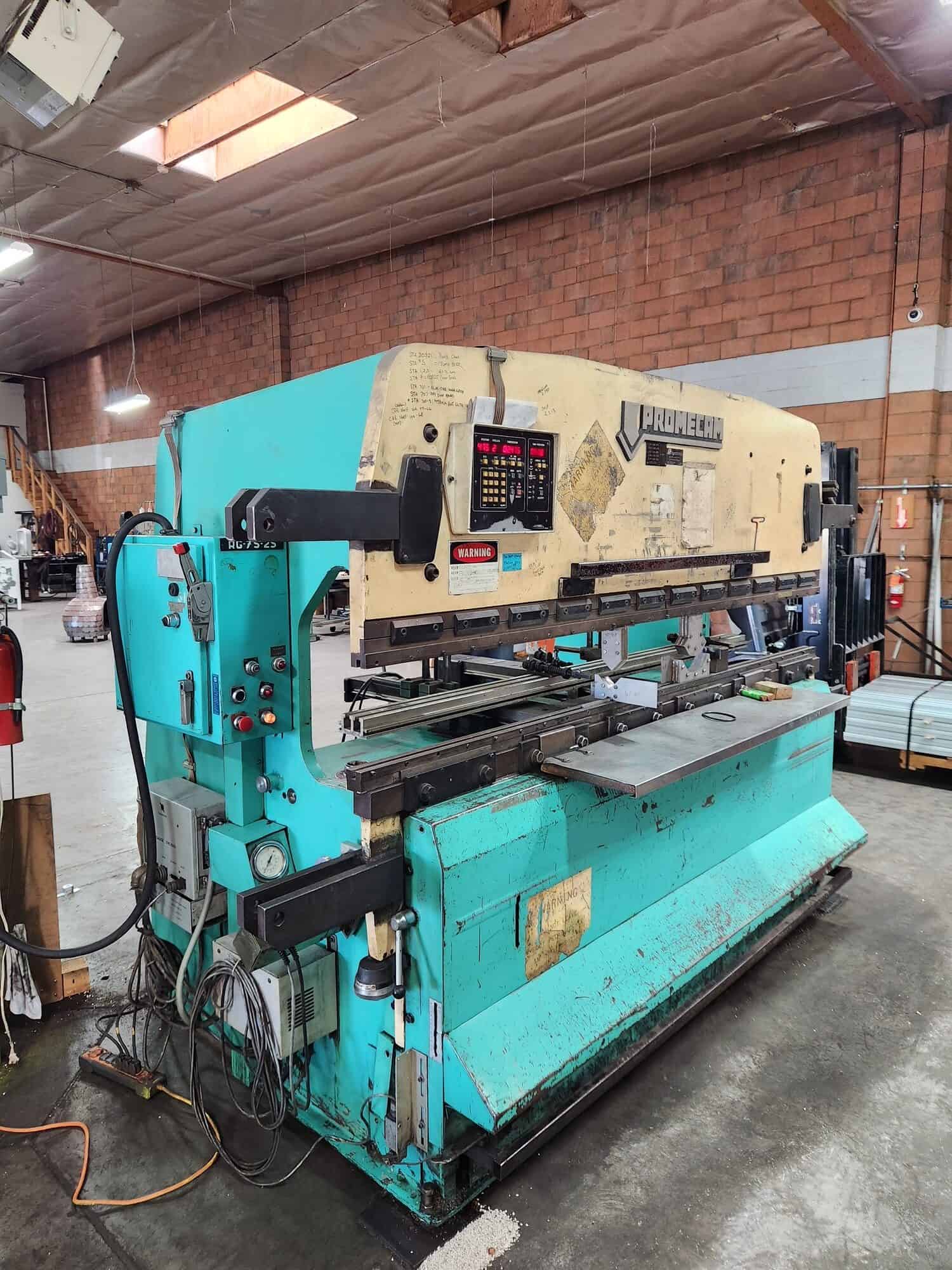 Used Promecam RG-75-25 - Press Brake - 8072883