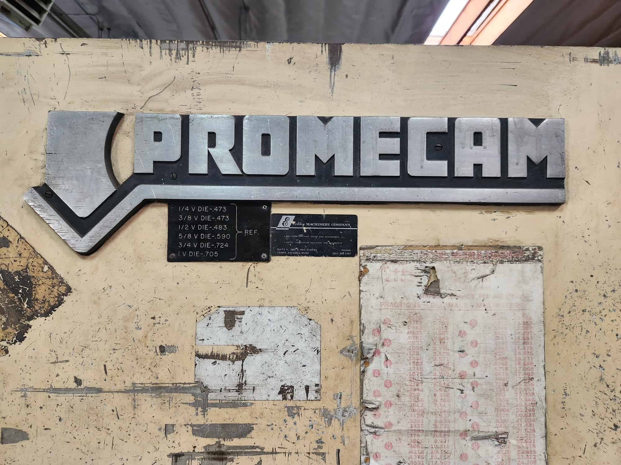 Used Promecam RG-75-25 - Press Brake - 8072883