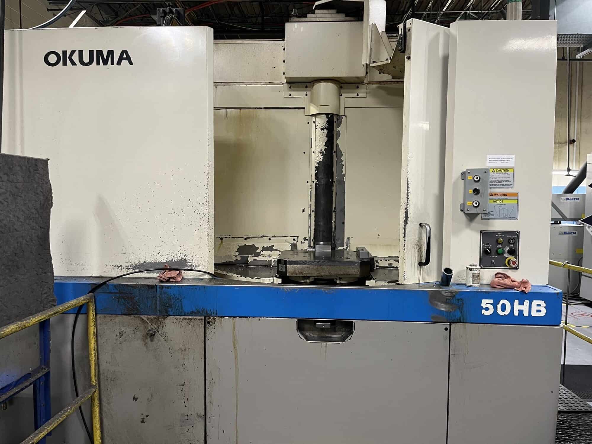 Used Okuma MA-50HB - CNC Horizontal Machining Center - 8072963