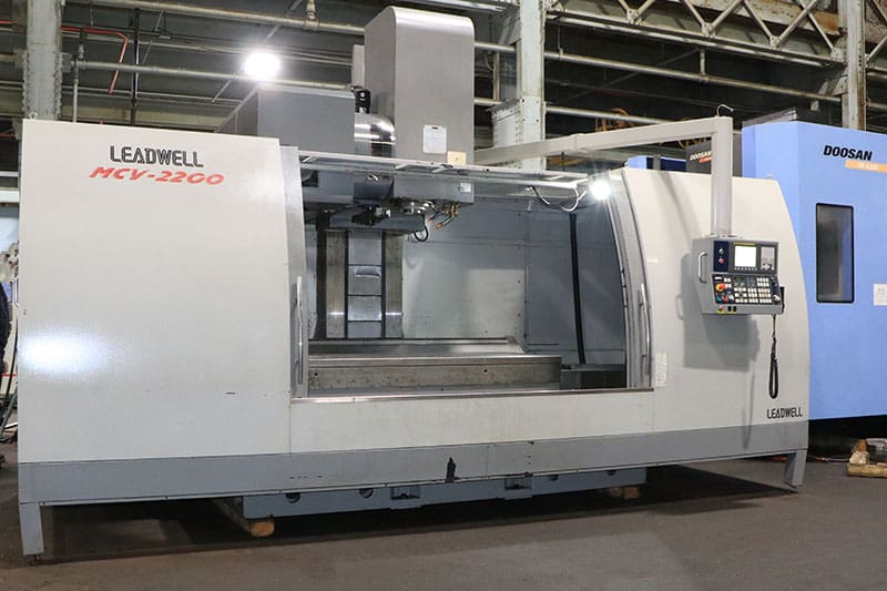 Used Leadwell MCV-2200 - CNC Vertical Machining Center - 8073123