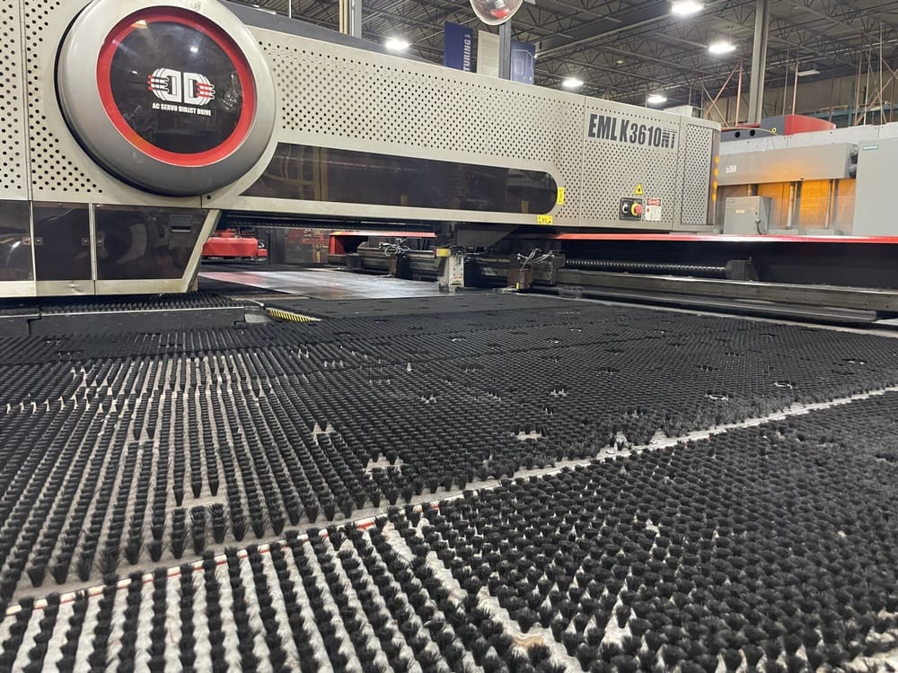 Used Amada EMLK3610NT - CNC Laser Punch - 8073574