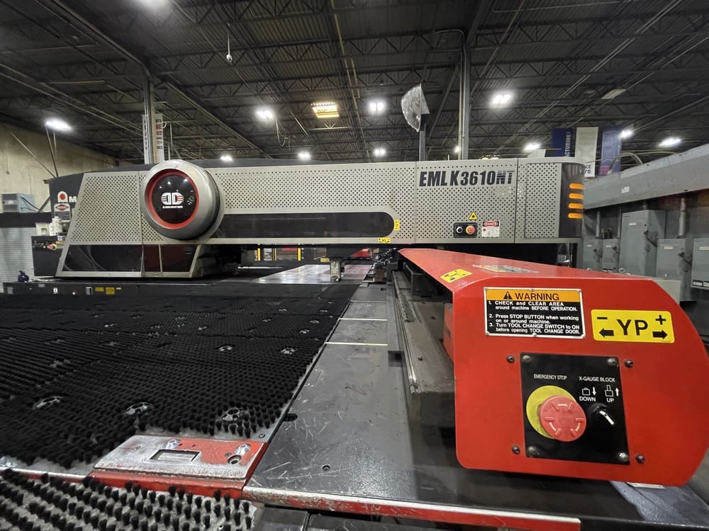 Used Amada EMLK3610NT - CNC Laser Punch - 8073574