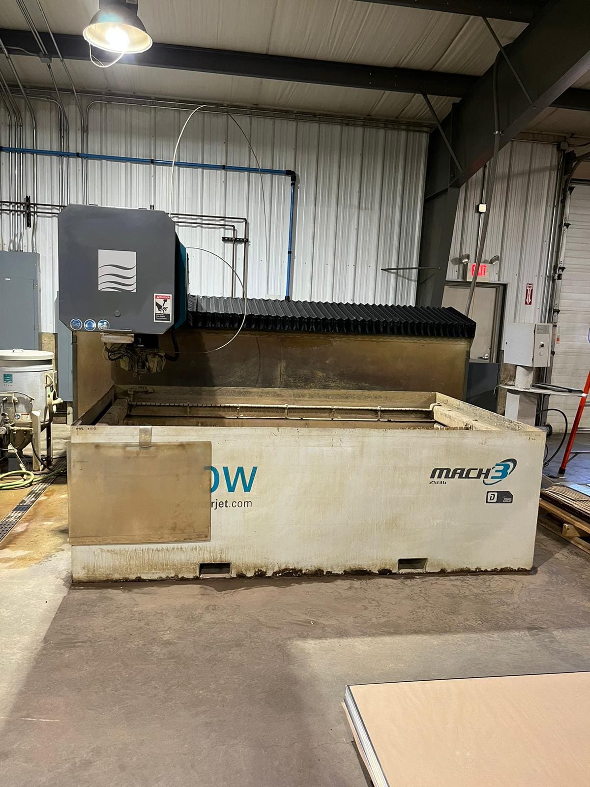 Used Flow Mach 3 2513b - CNC Waterjet - 8073518