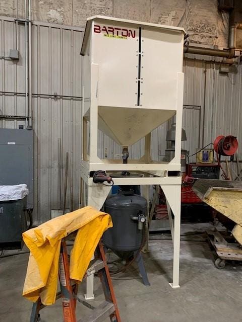 Used Barton Garnet Hopper - Waterjet Hopper - 8073826