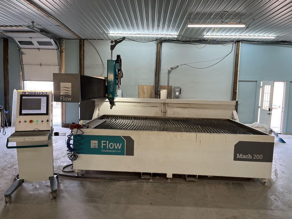 Used Flow Mach 200 3020-5X - CNC Waterjet - 8073807