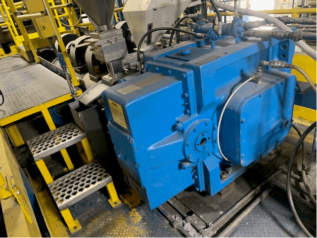 Used Hartig 40 lb. Single Head - Blow Molder - 8073805