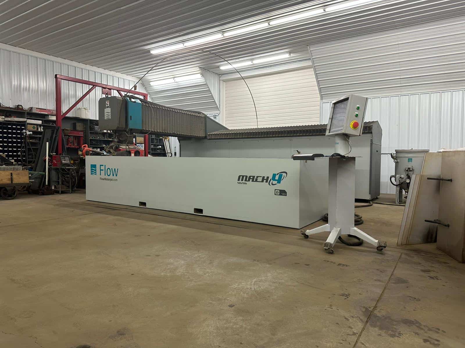 Used Flow Mach 4 4020b - CNC Waterjet - 8074049