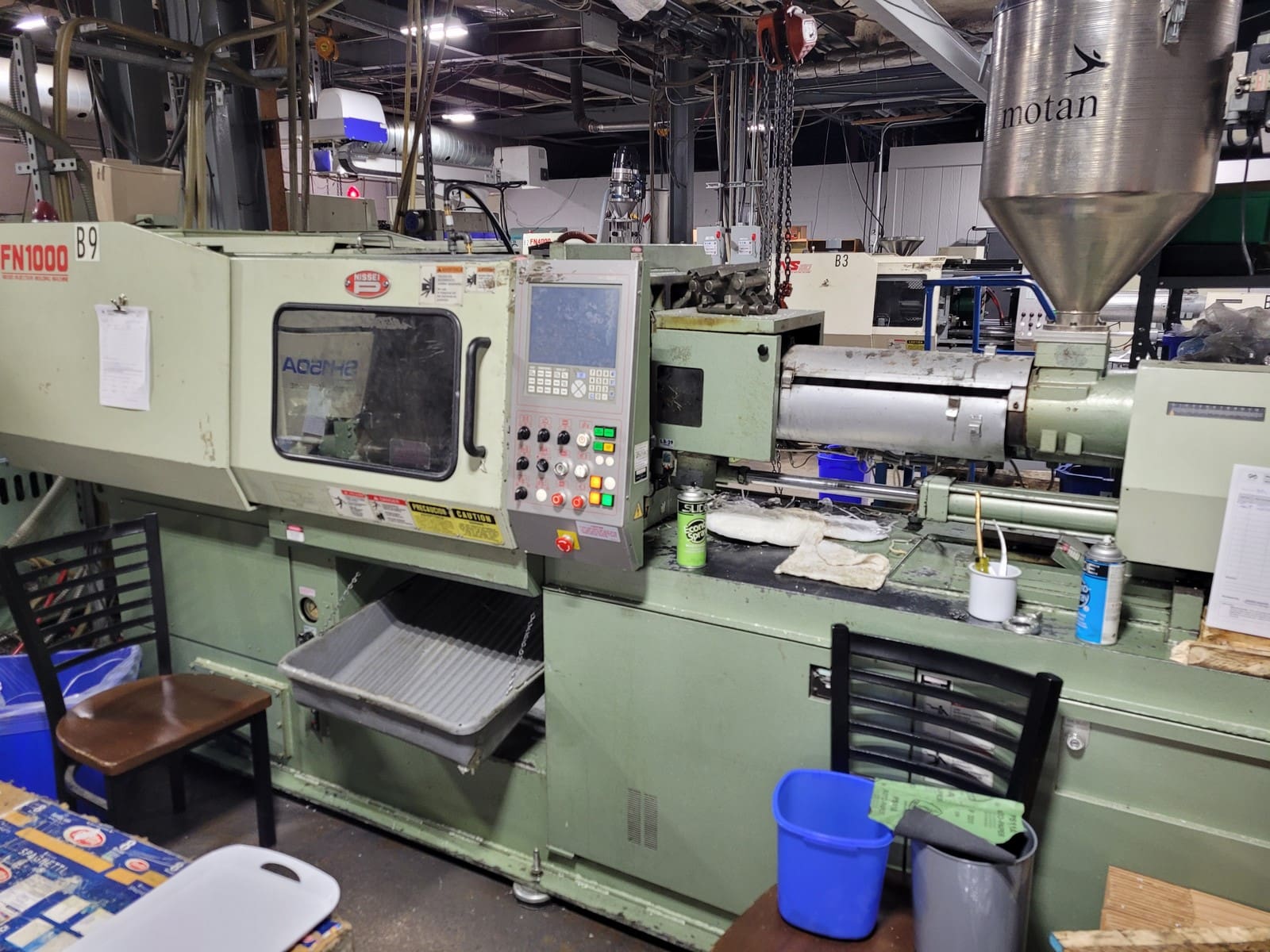 Used Nissei FN1000-12A - Injection Molding Machine - 8074048