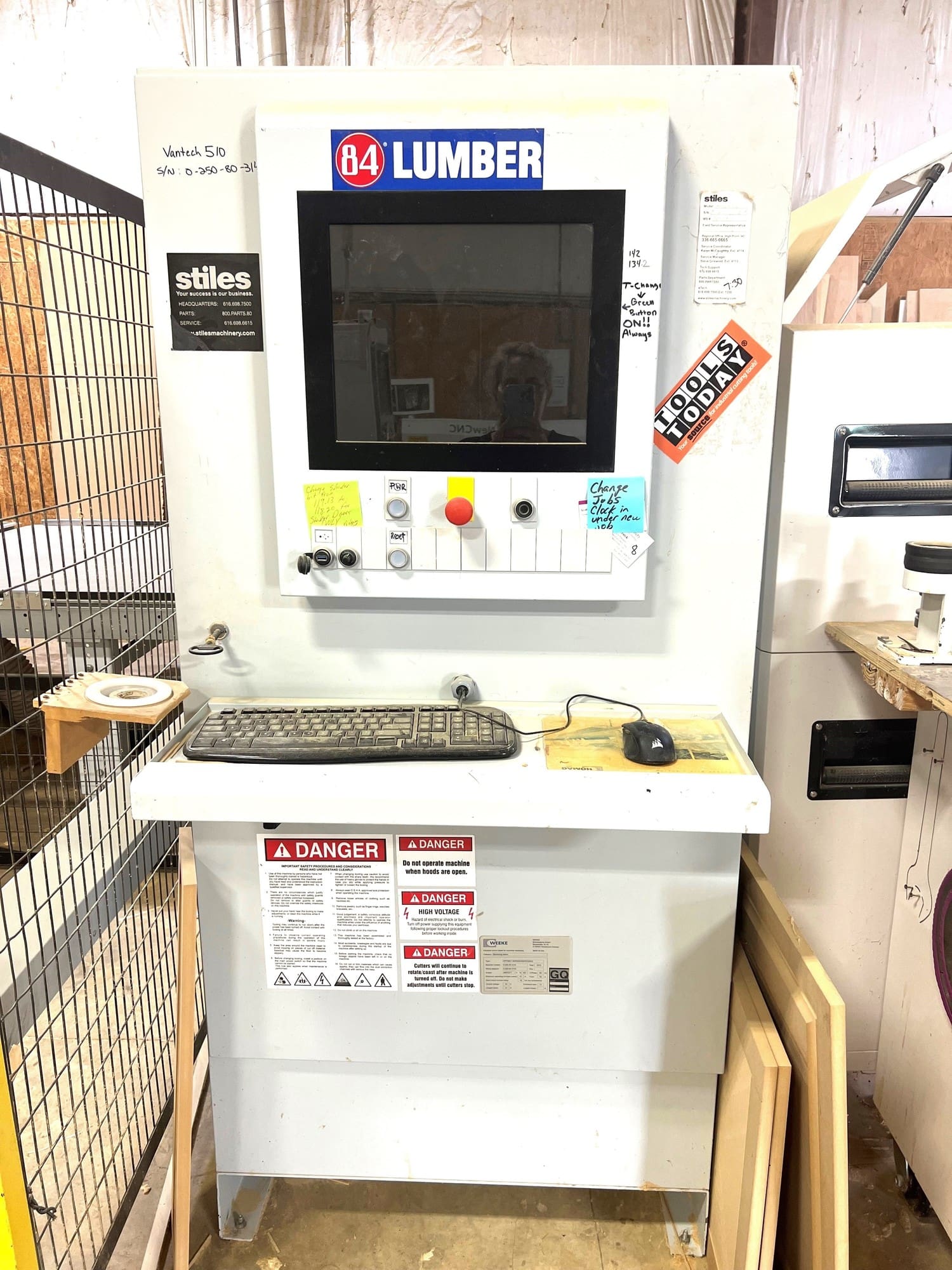 Used Weeke Optimat BHP-008 Vantech 510 - CNC Router - 8073913