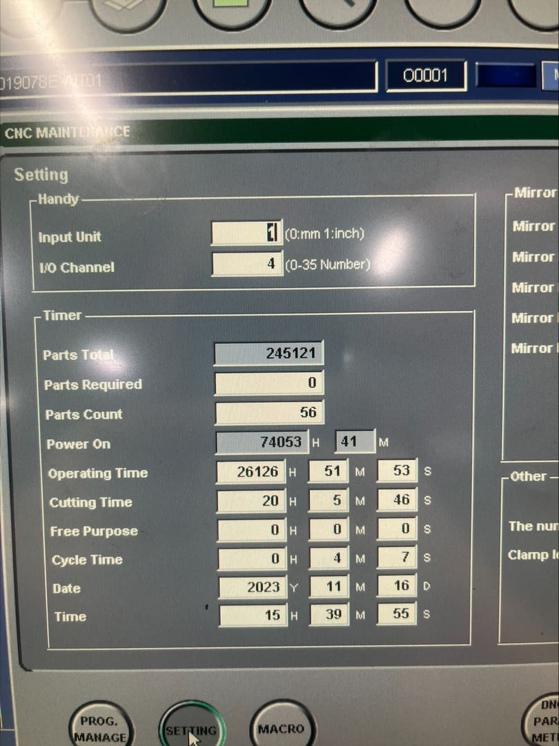 Used Amada EMK 3610NT - Turret Punch - 8074367