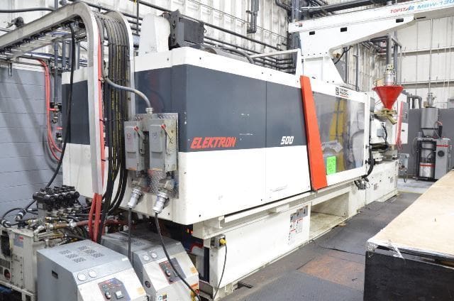Used Cincinnati Milacron Elektron 500 - Injection Molding Machine - 8074259