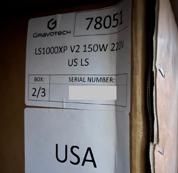 Used Gravotech LS1000XP - CNC Laser - 8074567