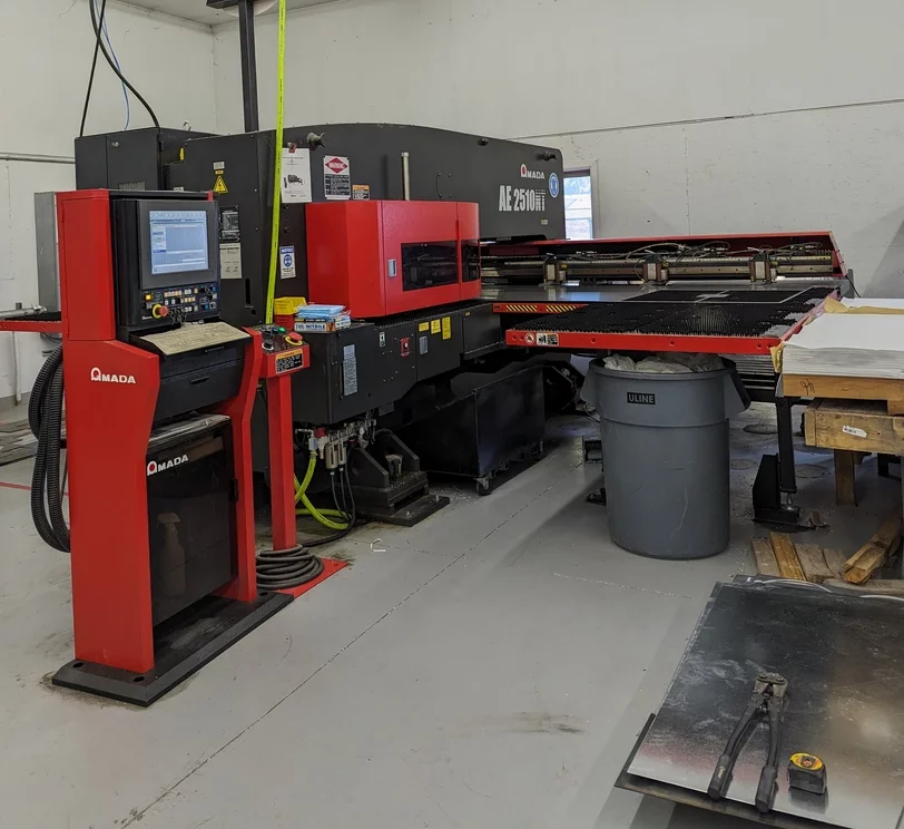 Used Amada AE2510NT - Turret Punch - 8074808