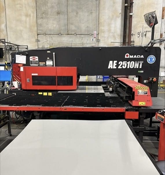 Used Amada AE2510NT - Turret Punch - 8074994