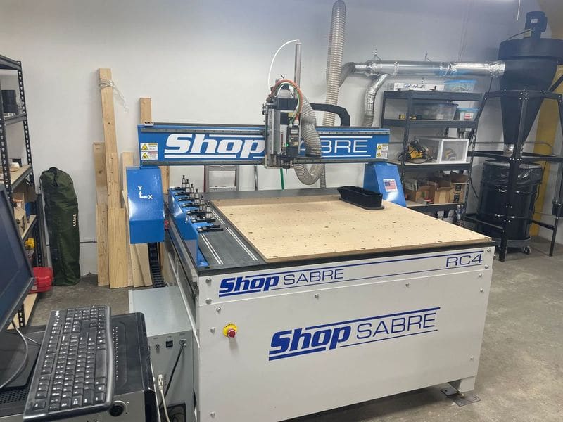Used Shopsabre RC4 - CNC Router - 8074981