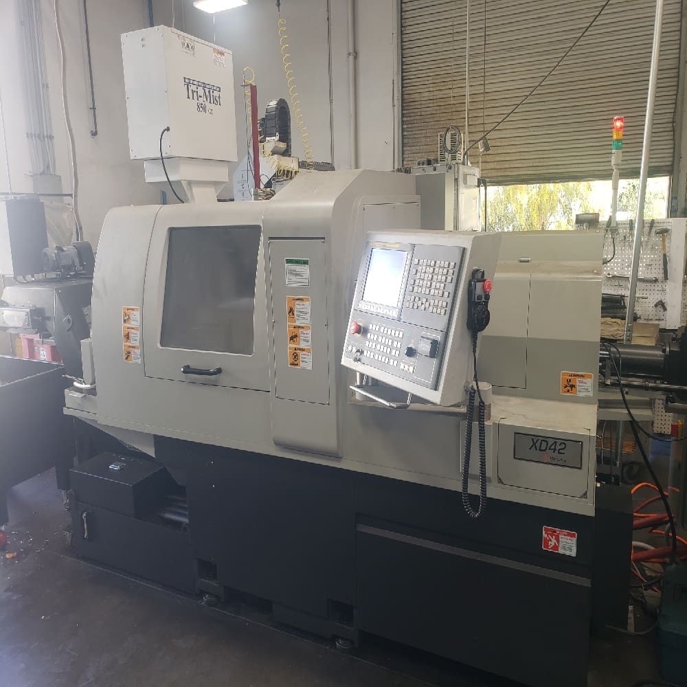 Used Hanwha XD42H - CNC Swiss Lathe - 8075050