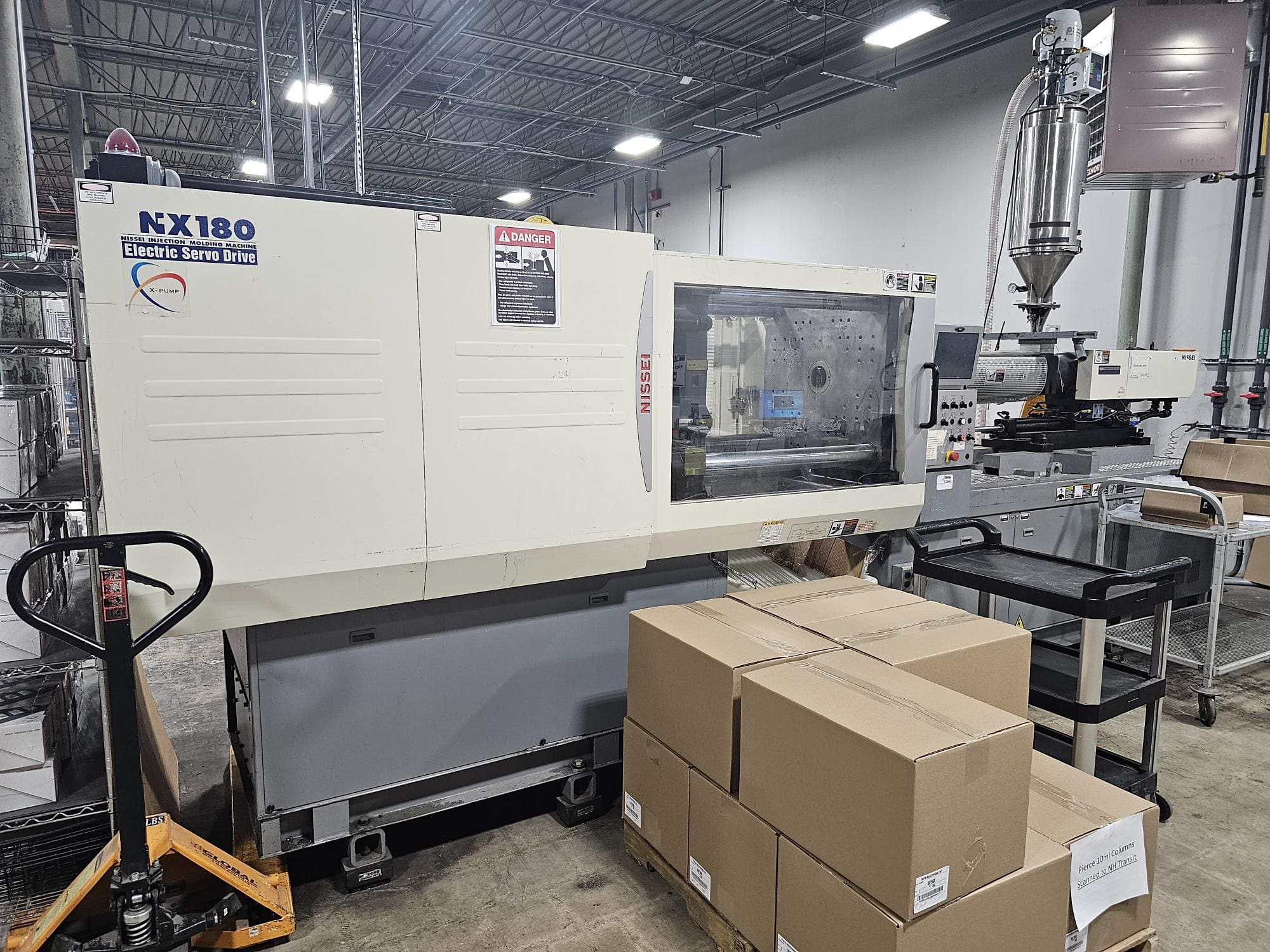 Used Nissei FNX180-36A - Injection Molding Machine - 8075037