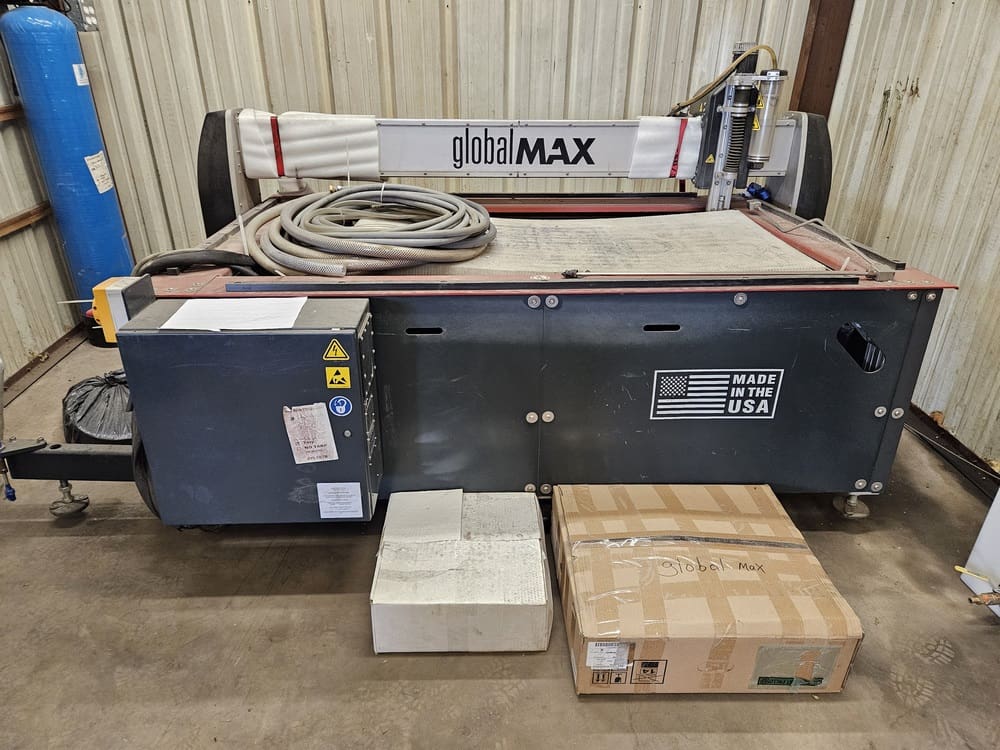 Used Omax GlobalMax 1508 - CNC Waterjet - 8075099