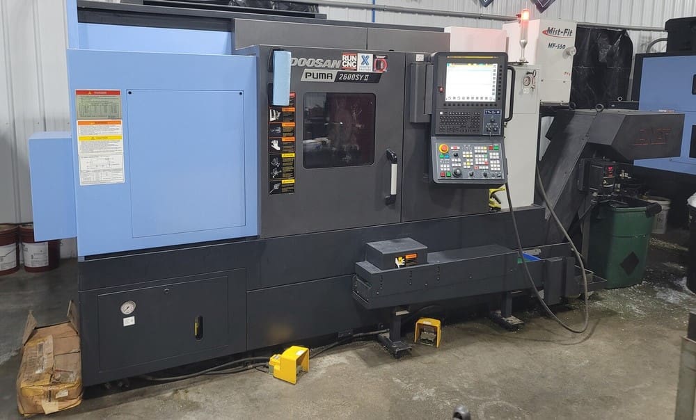 Used Doosan Puma 2600SY II - CNC Lathe - 8075226