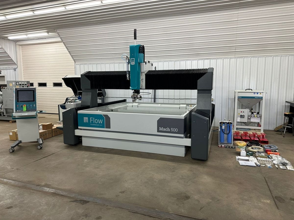 Used Flow Mach 500 2020 DWJ - CNC Waterjet - 8075280