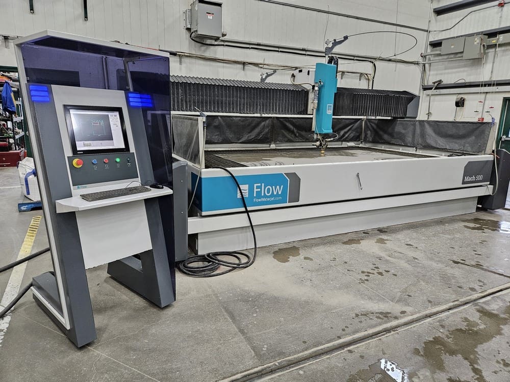 Used Flow Mach 500 4020 DWJ - CNC Waterjet - 8075160