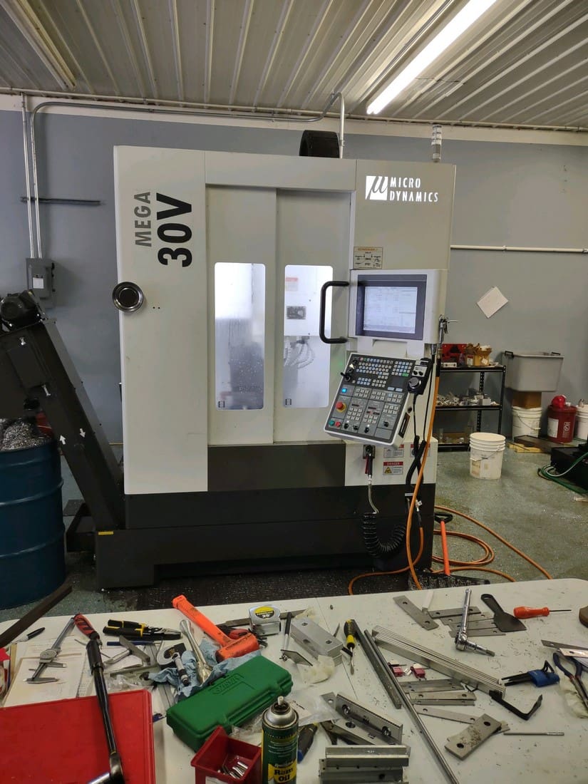 Used Micro Dynamics Mega 30V - CNC Vertical Machining Center - 8075286