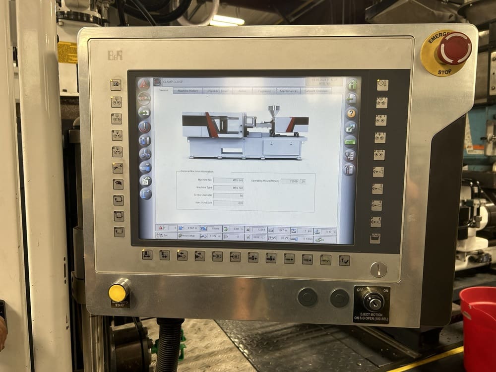 Used Cincinnati Milacron MTS140-630C - Injection Molding Machine - 8075453