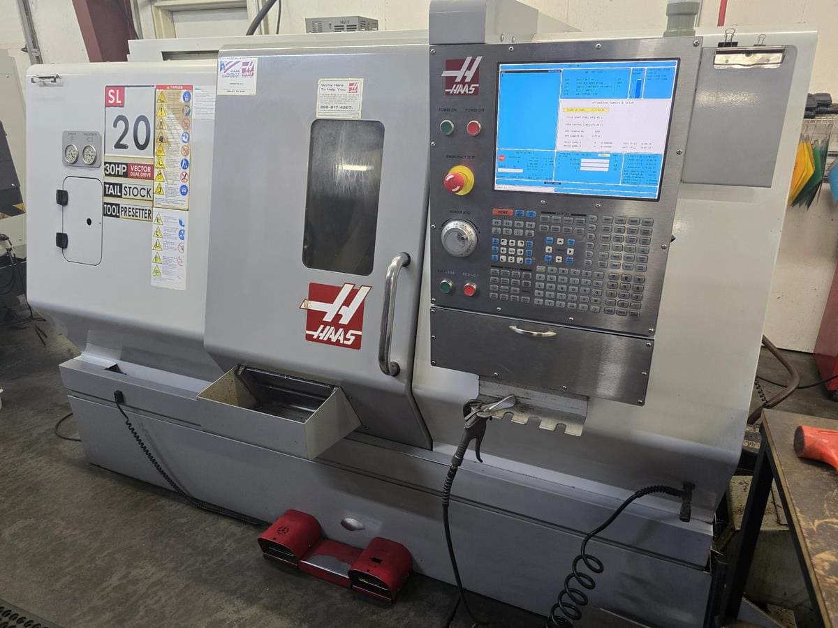Used Haas SL-20 - CNC Lathe - 8075521