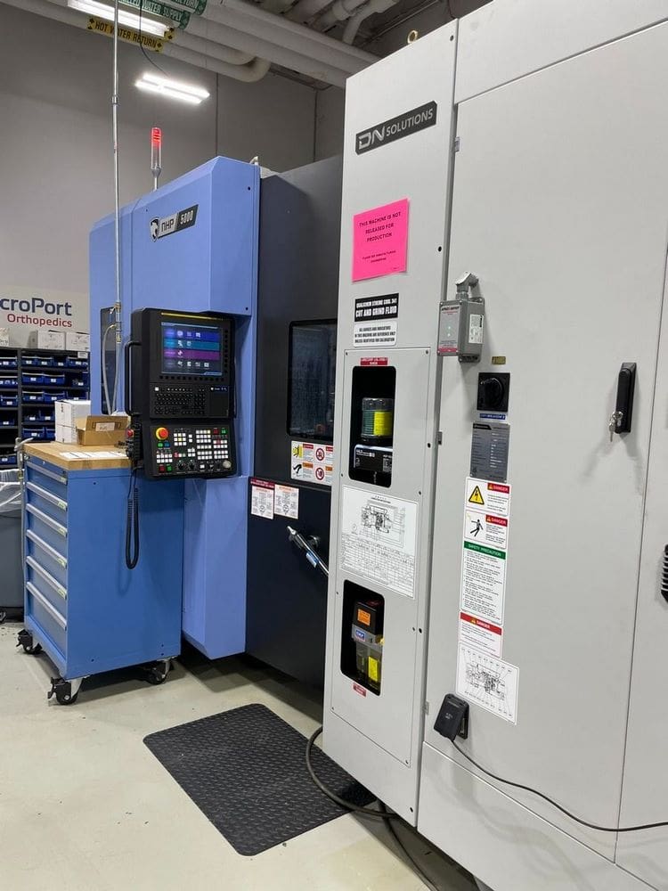 Used DN Solutions NHP 5000 - CNC Horizontal Machining Center - 8075736