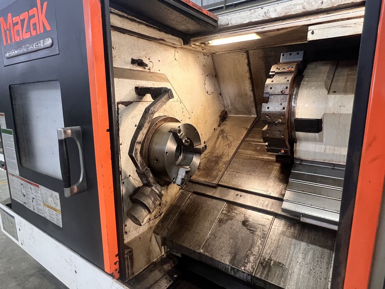 Used Mazak QTN-450 II - CNC Lathe - 8075733
