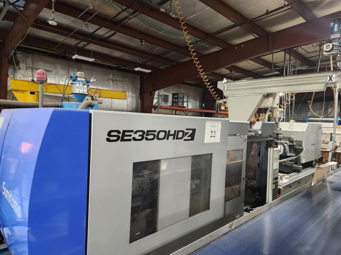 Used Sumitomo SE350 HDZ-C2200 - Injection Molding Machine - 8075833