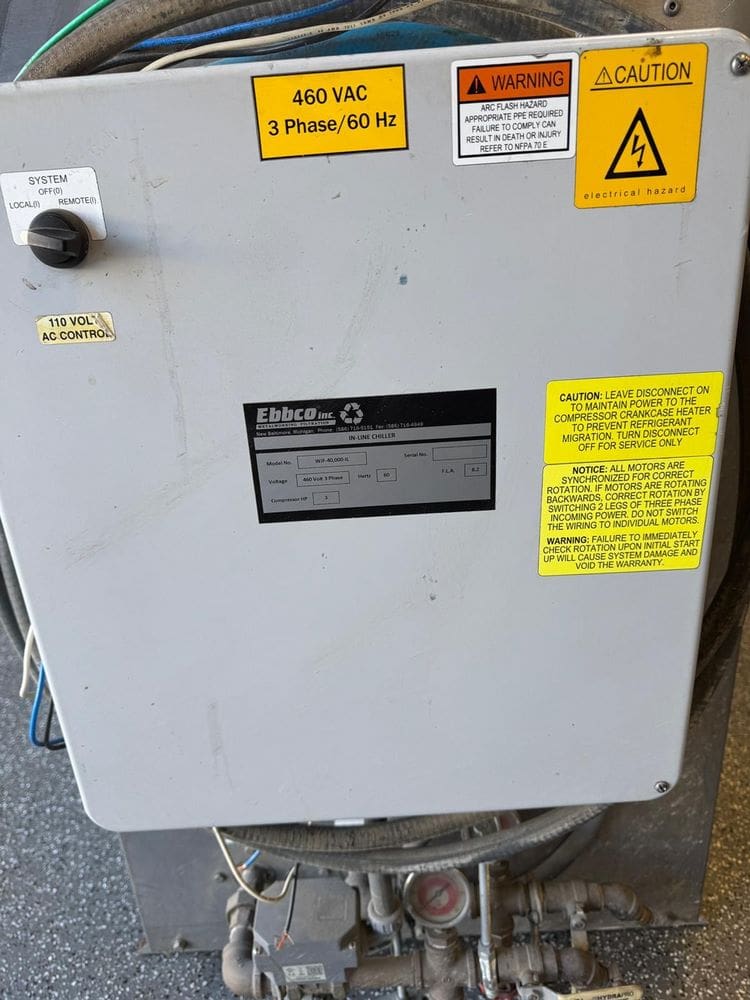 Used Ebbco CLS-141-SWS Universal - CNC Waterjet - 8076121