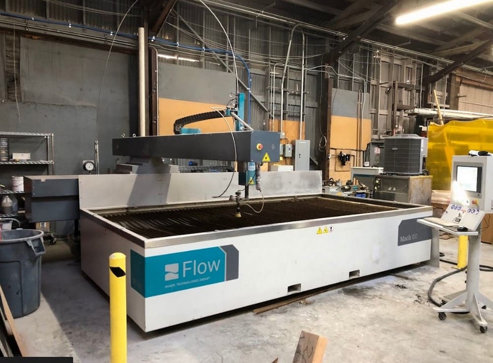Used Flow Mach 100 4020 - CNC Waterjet - 8076258