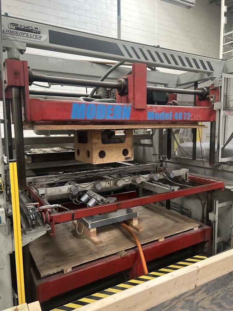 Used Modern Machine 4872 SS - Thermoformer - 8076283