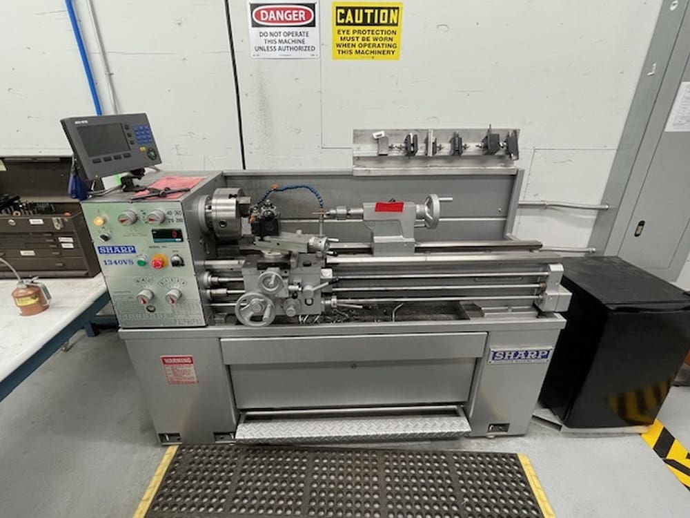 Used Sharp 1340VS - Engine Lathe - 8076191