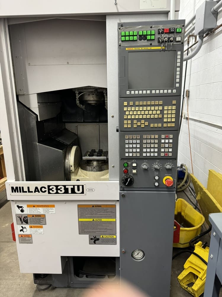 Used Okuma Millac 33TU - CNC Vertical Machining Center - 8076424