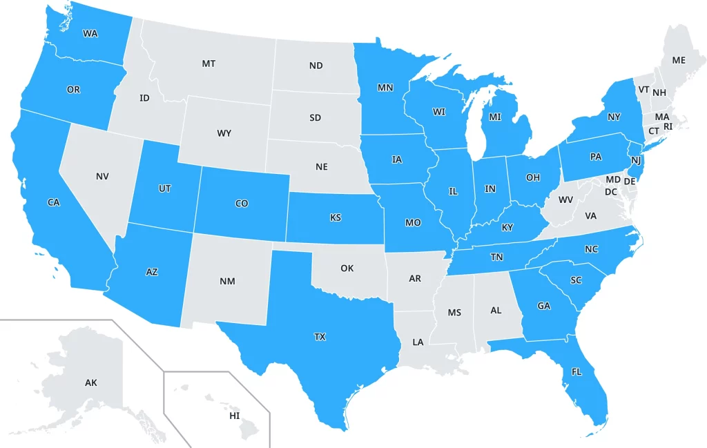 Service Areas | KD Machinery